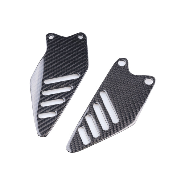 NT 2009 Kawasaki Ninja ZX-6R Heel Plates - 100% Carbon Fiber – NTFairings